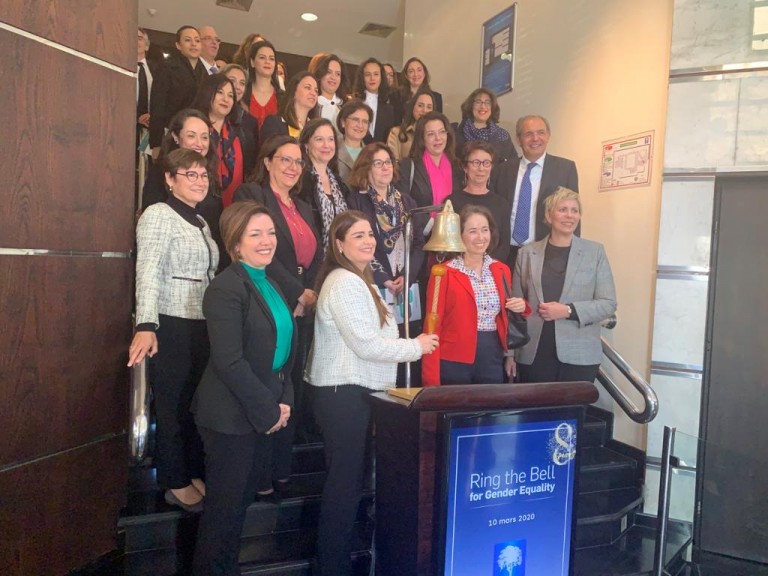 Mme Nada BIAZ participe à « Ring the Bell for Gender Equality ...