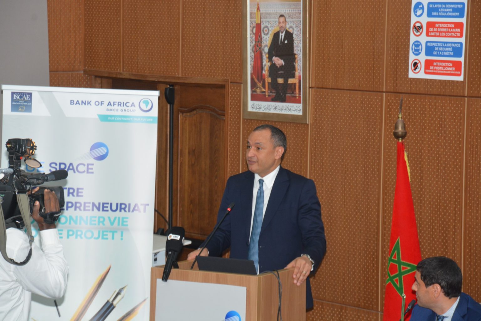 Inauguration de l’incubateur Blue Space au Groupe ISCAE: Bénéficier de l’excellence de l’ISCAE ...